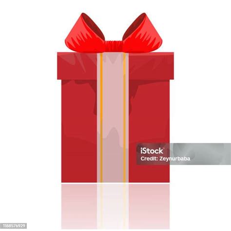 Mockup Kotak Hadiah Dengan Tampilan Samping Gaya Kartun Tangan Digambar