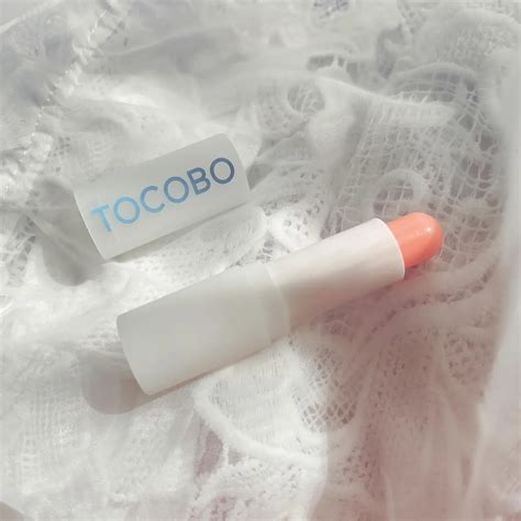 Tocoboのリップケア・リップクリーム Glass Tinted Lip Balm他、1商品を使った口コミ 🌙tocobo グロー