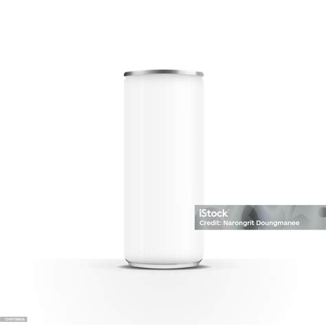 用於啤酒水果汁能量飲料或蘇打水包裝的鋁罐在白色背景上類比範本設計向量圖形及更多罐圖片 罐 乾淨 健保和醫療 Istock