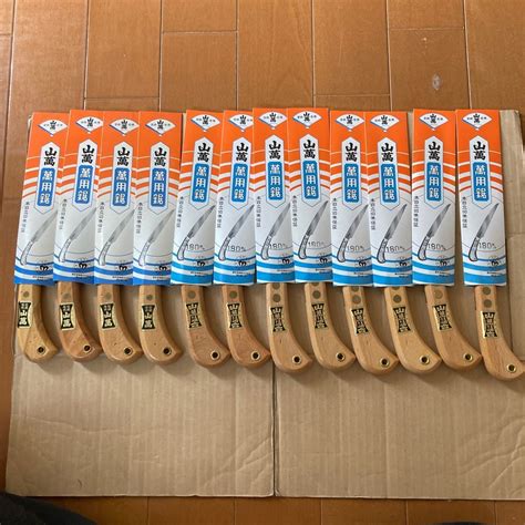 Yahooオークション 014 金物店在庫品 未使用品 山萬 万用鋸 180mm