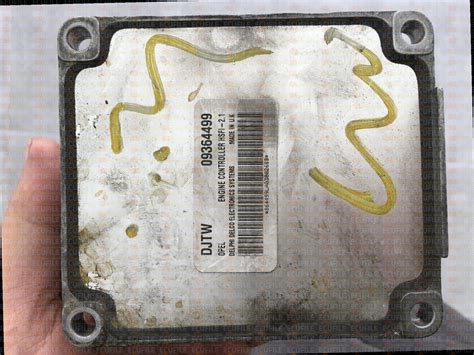 Ecu Original Files Delphi Delco Hsfi 21 Opel Vauxhall Zafira I A 16i 100hp 09364499 Djtw