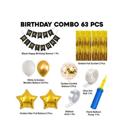 Party Propz Happy Birthday Decoration Kit Lx India
