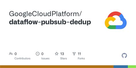 GitHub GoogleCloudPlatform Dataflow Pubsub Dedup