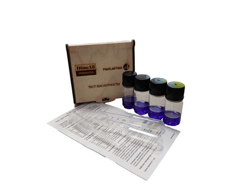 Тест кислотности для всех типов масел dimeall fastlabacid 4 (4 теста ...