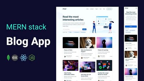 mern stack blog app using tailwind css 49 dynamic blog content with