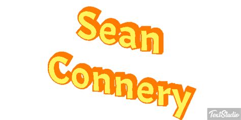 Sean Connery Celebrity Animated  Logo Designs