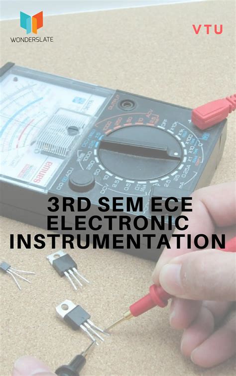 Wonderslate Vtu 3rd Sem Ece Electronic Instrumentation For 2024 Exam