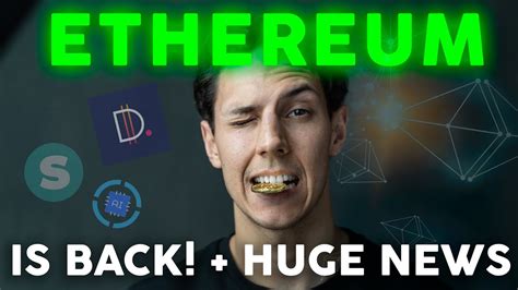 Ethereum Is Back Eth And Defi Will Explode Paid Network Hack