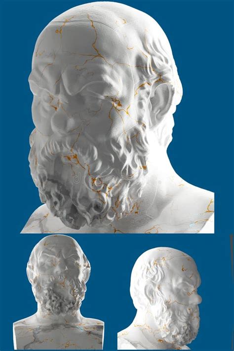 Renaissance Statue Of Socrates Stock Illustration Illustration Of