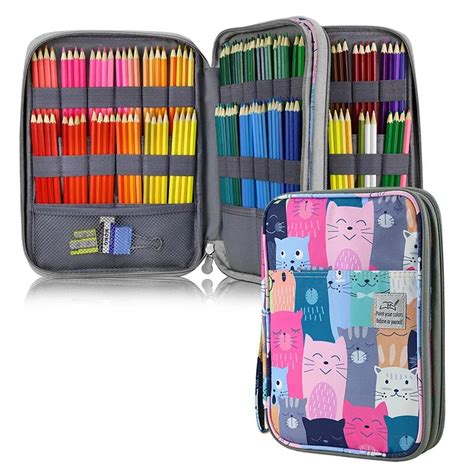 Extra Large Pencil Case Pen Case Cute Travel Case Marker Case Triple L