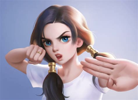 Videl Dragonball Anime Fandoms Yufei Peng Joyreactor