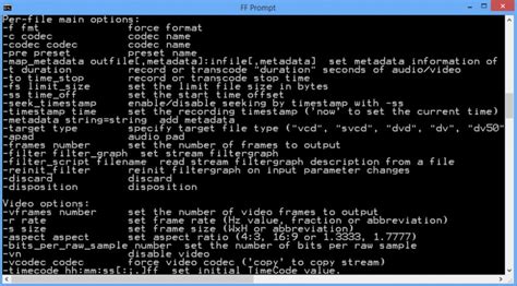 Ffmpeg Is A One Stop Audio And Video Converter Betanews