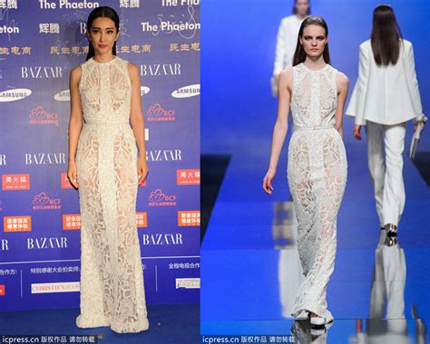范冰冰李冰冰撞衫透视装 红毯争艳时尚频道凤凰网