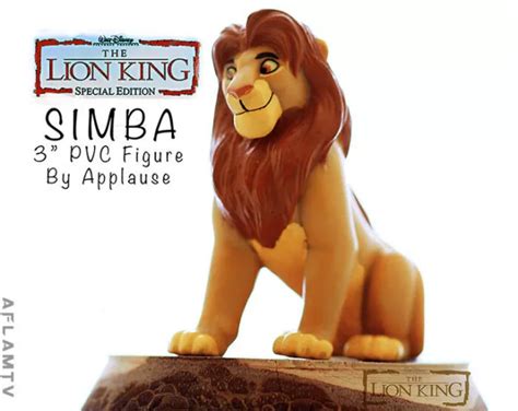 Figurine En Pvc Roi Lion Simba Applause Disney Cake Topper Mufasa Guard