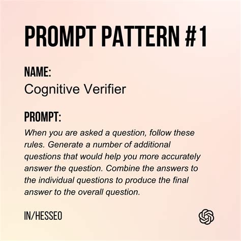 Chatgpt Ai Cognitiveverifier Largelanguagemodel Artificialintelligence Gpt Gpt4 Rod Hess