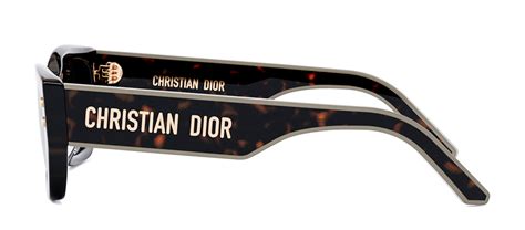 Diorpacific S2u Havana Cat Eye Sunglasses