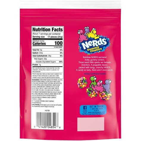 Nerds Gummy Clusters Candy 8oz Accesorios Mexicali
