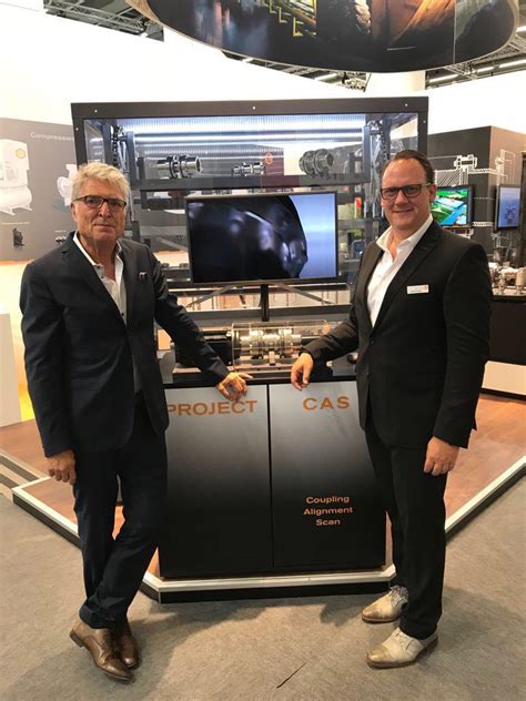 Project Cas On Show Achema Prof Dr Gerstner Former Ceo Of Ktr And Sales Manager André