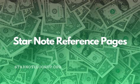 Reference Pages Star Note Lookup