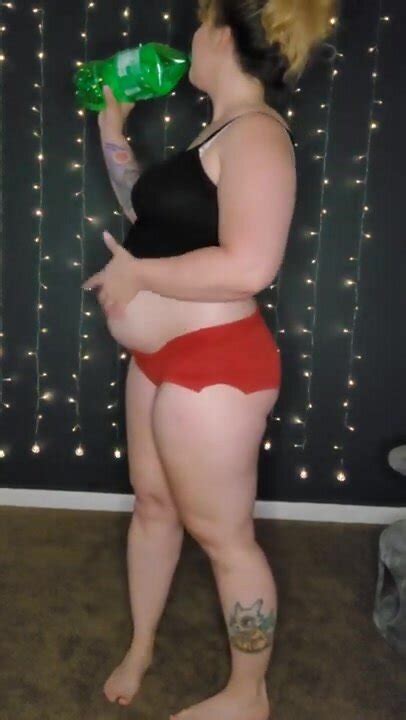 Chubby Girl Chugging Refri Your Fat Belly Chubby Girl Chugging Refri Your Fat Belly