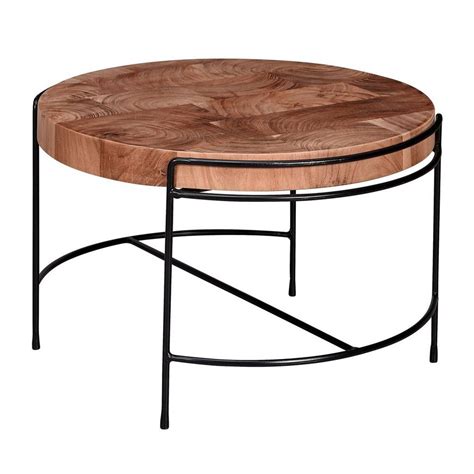 Möbelando Couchtisch Couchtisch 62x40x62 Cm Sofatisch Akazie Massivholz