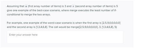 Solved Q2 Arrays 10 Points The Recitation Problem Merge Two