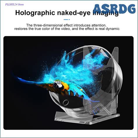 ASRDG 3D Hologram Projector Fan LED Screen Desktop Advertising Machine