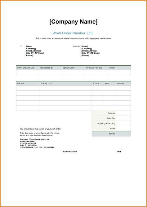 Hourly Invoice Template Excel Db Excel Com