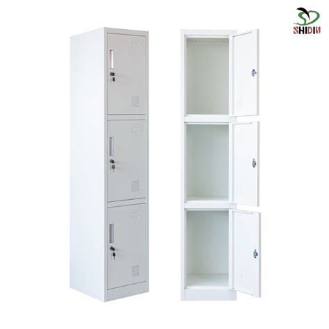 3 tier lockable storage steel personal tool crew combination metal