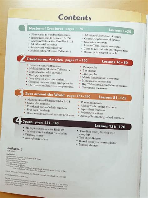 Abeka Math Curriculum Review Arithmetic 3 Diary Of A Homeschool