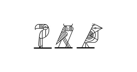 Geometric Bird Figures By Pshe Ciong Download Free Stl Model