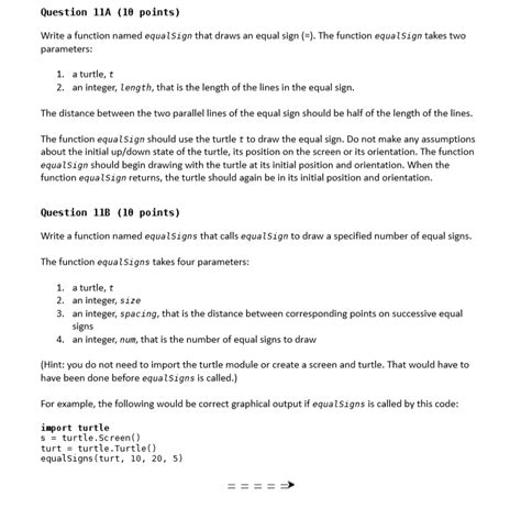 Solved Question 11a 10 Points Write A Function Named