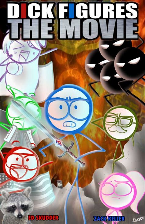 Dick Figures The Movie Fan Poster By Arachnide Pool On Deviantart