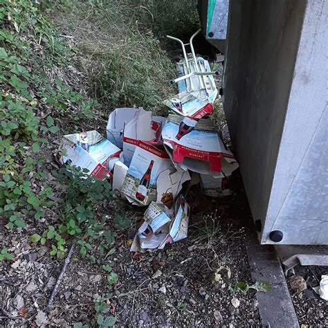 Illegale Müllentsorgung