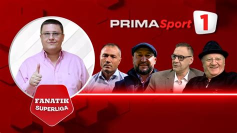 Fanatik SuperLiga sâmbătă 27 aprilie ora 19 30 la Prima Sport 1