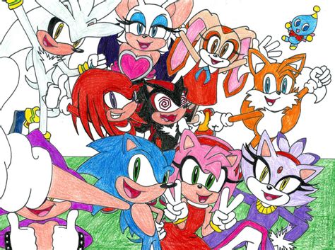 Sonics Selfie By Waffle The Kitten On Deviantart