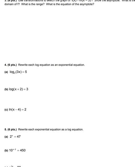 Answered Pts Use Tra Lations To Sketch The Graph Of Domain Off What