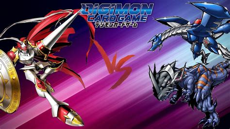 Gallantmon Vs Blue Flare Digimon TCG EX03 Format YouTube