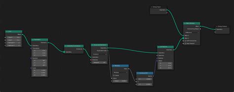 Boolean Modifier Cutting An Object With Several Plans With Geometry Nodes Blender Stack Exchange