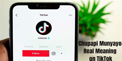 Chupapi Munyayo Real Meaning Of The Popular Tiktok Phrase