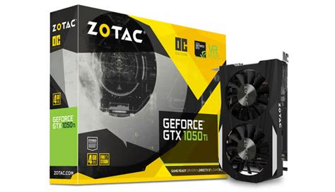 Zotac Geforce Gtx 1050 Ti Oc 4gb Gddr5 Pcie Reviews Pros And Cons