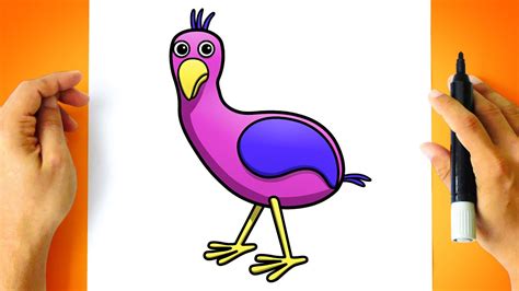 How To DRAW GARTEN OF BANBAN OPILA BIRD YouTube
