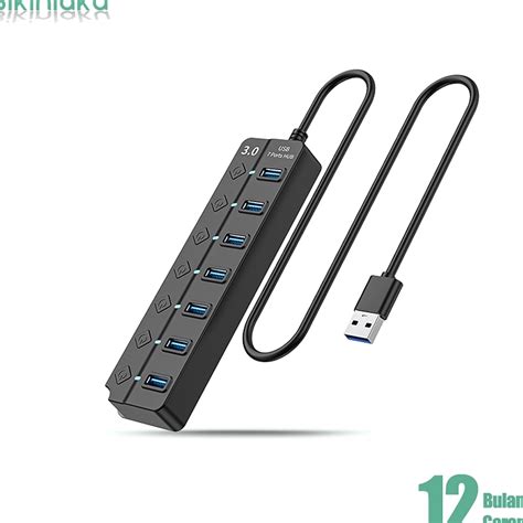Usb Hub 7 In 1 Bikinlaku Usb 3 0 Saklar Independen And Hdmi