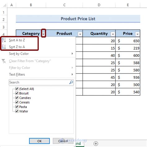 How To Undo Sort In Excel 3 Methods ExcelDemy