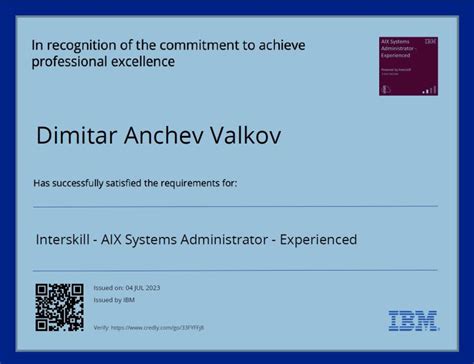 Dimitar Valkov On Linkedin Im Happy To Share That Ive Obtained A New