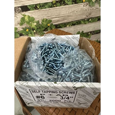 Jual B SC PER DUS ISI Pcs P AB X Panjang Cm Sekrup Tapping Kepala Bulat Lion