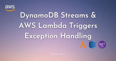 Error Handling In Aws Lambda With Dynamodb Streams
