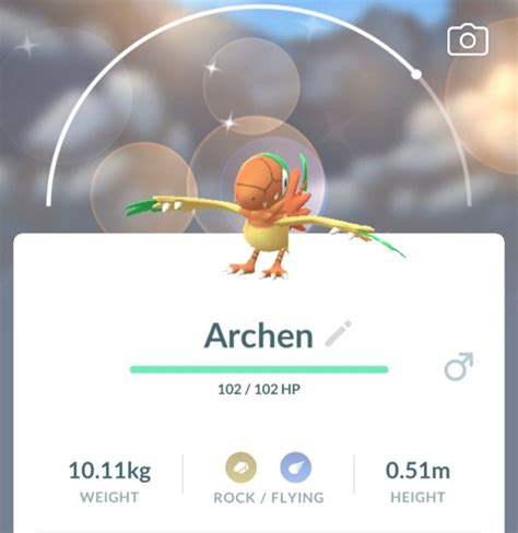 Shiny Archen Pokemon Go Video Gaming Gaming Accessories In Game