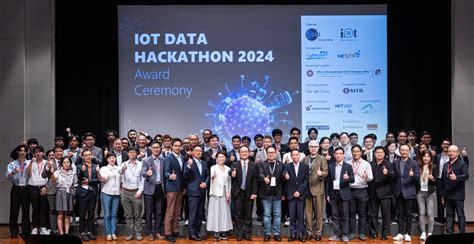 Iot Data Hackathon Award Ceremony Data Driven Economy Unleashing The