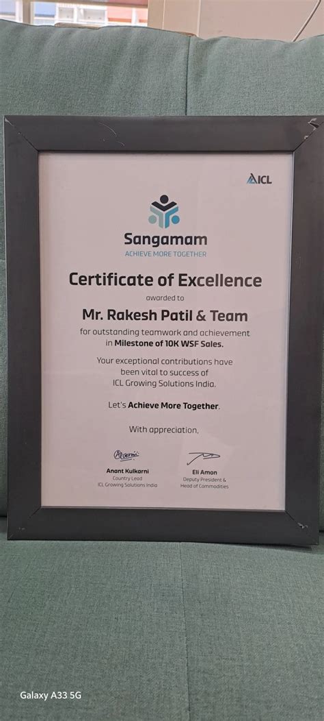 Icl Growing Solutions India On Linkedin Wishing You The Best Rakesh Patil